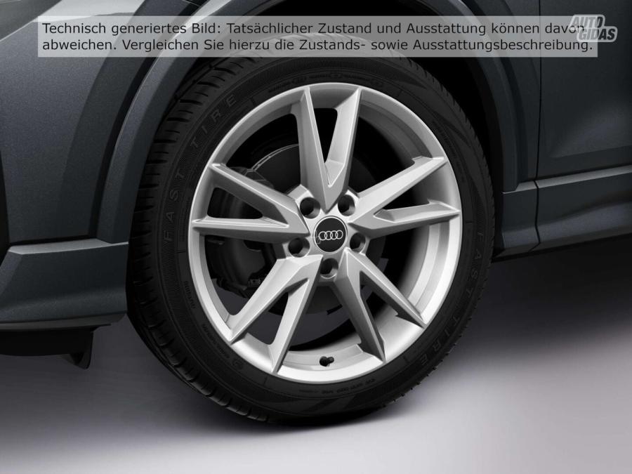 Grey Audi Q2 2023 in Kaunas, with an engine capacity of 1.50 L and mileage of 21 thousand km for 30591 €, photo 8 on AUTOMOTO.COM.LV