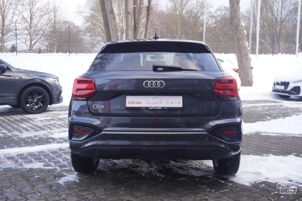 Grey Audi Q2 2023 in Kaunas, with an engine capacity of 1.50 L and mileage of 98 thousand km for 25995 €, photo 7 on AUTOMOTO.COM.LV