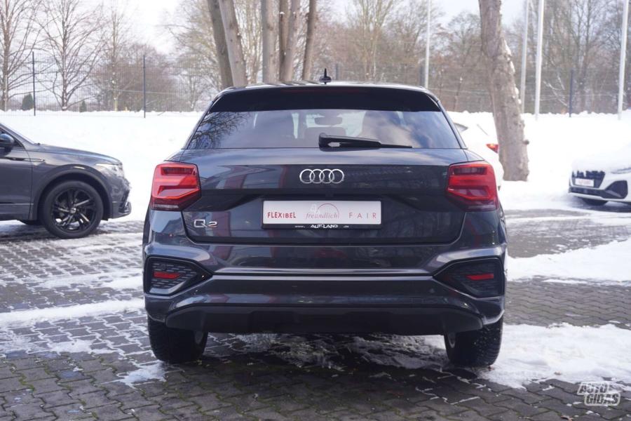 Grey Audi Q2 2023 in Kaunas, with an engine capacity of 1.50 L and mileage of 98 thousand km for 25995 €, photo 7 on AUTOMOTO.COM.LV