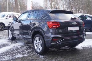 Grey Audi Q2 2023 in Kaunas, with an engine capacity of 1.50 L and mileage of 98 thousand km for 25995 €, photo 8 on AUTOMOTO.COM.LV