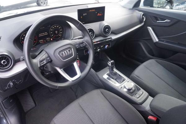 Grey Audi Q2 2023 in Kaunas, with an engine capacity of 1.50 L and mileage of 98 thousand km for 25995 €, photo 10 on AUTOMOTO.COM.LV