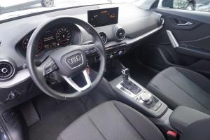 Grey Audi Q2 2023 in Kaunas, with an engine capacity of 1.50 L and mileage of 98 thousand km for 25995 €, photo 10 on AUTOMOTO.COM.LV