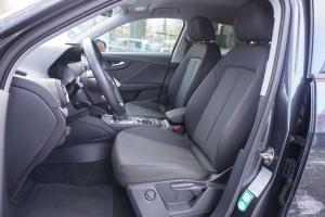Grey Audi Q2 2023 in Kaunas, with an engine capacity of 1.50 L and mileage of 98 thousand km for 25995 €, photo 11 on AUTOMOTO.COM.LV