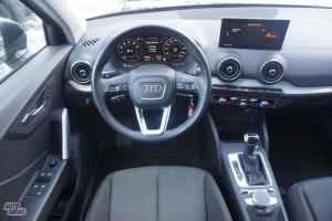 Grey Audi Q2 2023 in Kaunas, with an engine capacity of 1.50 L and mileage of 98 thousand km for 25995 €, photo 15 on AUTOMOTO.COM.LV