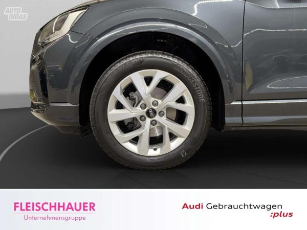 Grey Audi Q2 2024 in Kaunas, with an engine capacity of 1.50 L and mileage of 13 thousand km for 32690 €, photo 6 on AUTOMOTO.COM.LV