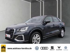 Grey Audi Q2 2024 in Kaunas, with an engine capacity of 1.50 L and mileage of 13 thousand km for 30122 €, photo  on AUTOMOTO.COM.LV