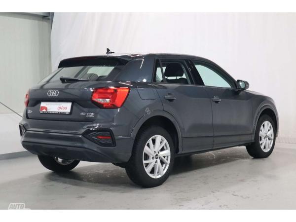 Grey Audi Q2 2024 in Kaunas, with an engine capacity of 2.00 L and mileage of 20 thousand km for 32566 €, photo 3 on AUTOMOTO.COM.LV