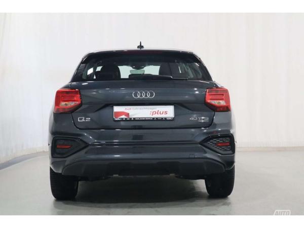 Grey Audi Q2 2024 in Kaunas, with an engine capacity of 2.00 L and mileage of 20 thousand km for 32566 €, photo 4 on AUTOMOTO.COM.LV