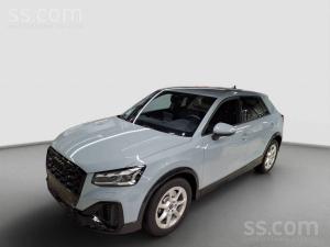 Pelēks Audi Q2 2025 Rīga, ar dzinēja tilpumu 2.00 L un nobraukumu 7 tūkst. km par 45400 €, foto  vietnē AUTOMOTO.COM.LV