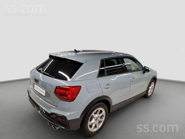 Grey Audi Q2 2025 in Riga, with an engine capacity of 2.00 L and mileage of 7 thousand km for 45400 €, photo 2 on AUTOMOTO.COM.LV
