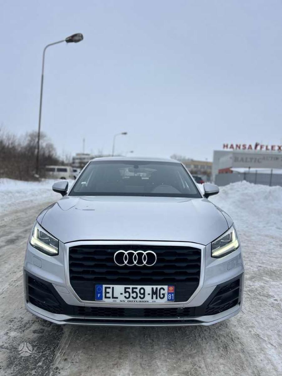 Pelēks Audi Q2 2017 Panevēža, ar dzinēja tilpumu 1.40 L un nobraukumu 100 tūkst. km par 14700 €, foto 3 vietnē AUTOMOTO.COM.LV