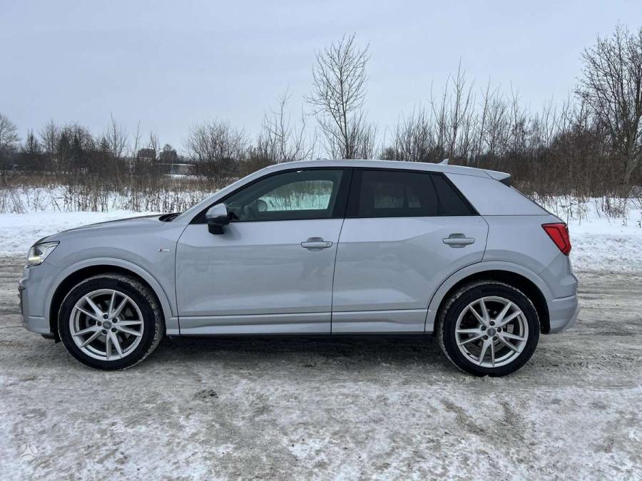 Pelēks Audi Q2 2017 Panevēža, ar dzinēja tilpumu 1.40 L un nobraukumu 100 tūkst. km par 14700 €, foto 6 vietnē AUTOMOTO.COM.LV
