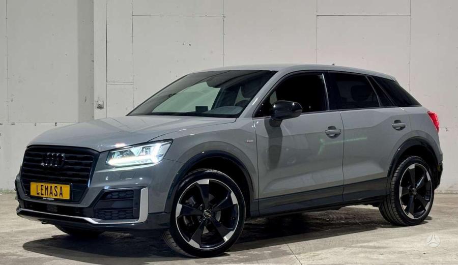 Grey Audi Q2 2017 in Klaipeda, with an engine capacity of 1.40 L and mileage of 212 thousand km for 14999 €, photo 1 on AUTOMOTO.COM.LV