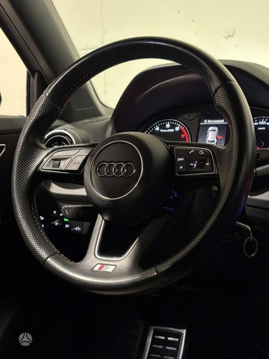 Grey Audi Q2 2017 in Klaipeda, with an engine capacity of 1.40 L and mileage of 212 thousand km for 14999 €, photo 6 on AUTOMOTO.COM.LV