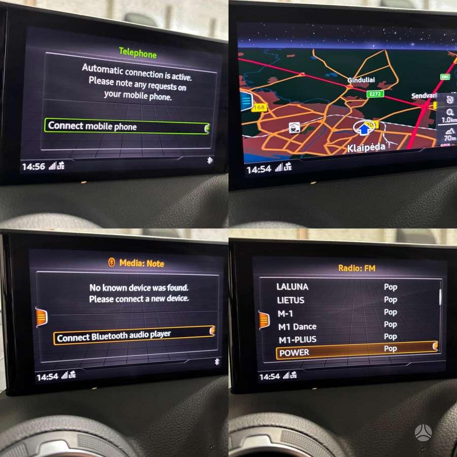 Grey Audi Q2 2017 in Klaipeda, with an engine capacity of 1.40 L and mileage of 212 thousand km for 14999 €, photo 7 on AUTOMOTO.COM.LV