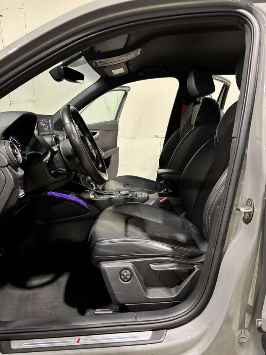 Grey Audi Q2 2017 in Klaipeda, with an engine capacity of 1.40 L and mileage of 212 thousand km for 14999 €, photo 15 on AUTOMOTO.COM.LV