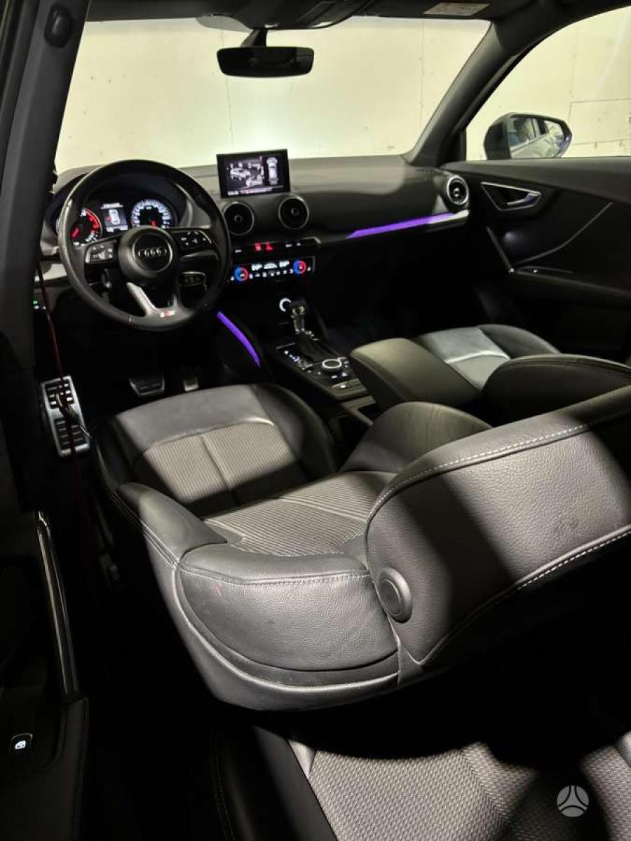 Grey Audi Q2 2017 in Klaipeda, with an engine capacity of 1.40 L and mileage of 212 thousand km for 14999 €, photo 20 on AUTOMOTO.COM.LV