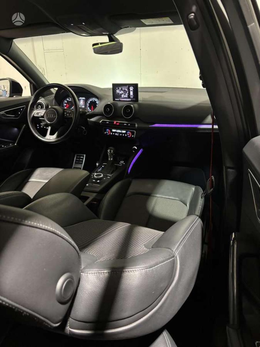 Grey Audi Q2 2017 in Klaipeda, with an engine capacity of 1.40 L and mileage of 212 thousand km for 14999 €, photo 31 on AUTOMOTO.COM.LV