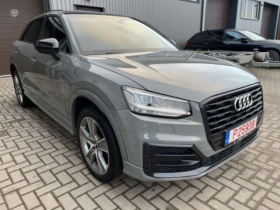 Grey Audi Q2 2019 in Telschi, with an engine capacity of 1.60 L and mileage of 113 thousand km for 16900 €, photo 2 on AUTOMOTO.COM.LV