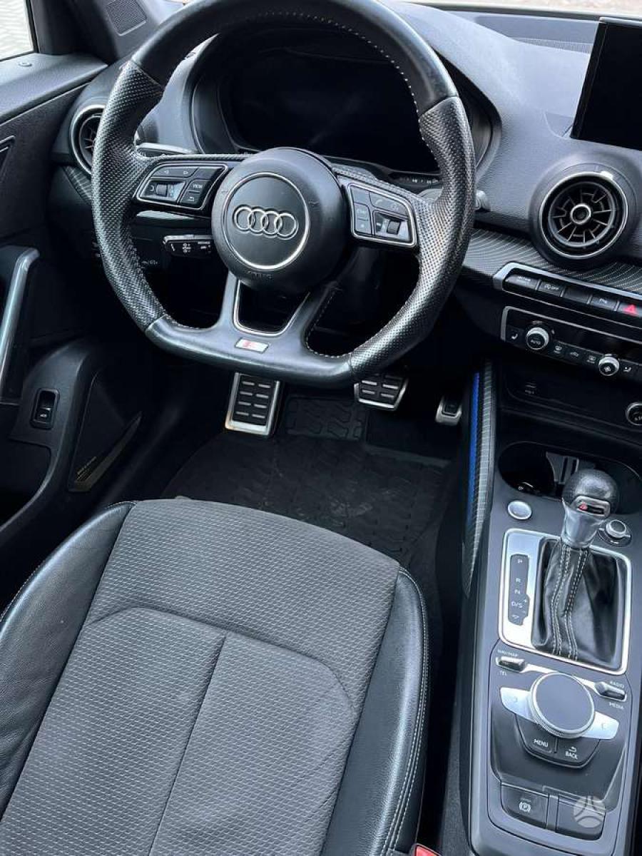 Grey Audi Q2 2019 in Telschi, with an engine capacity of 1.60 L and mileage of 113 thousand km for 16900 €, photo 10 on AUTOMOTO.COM.LV