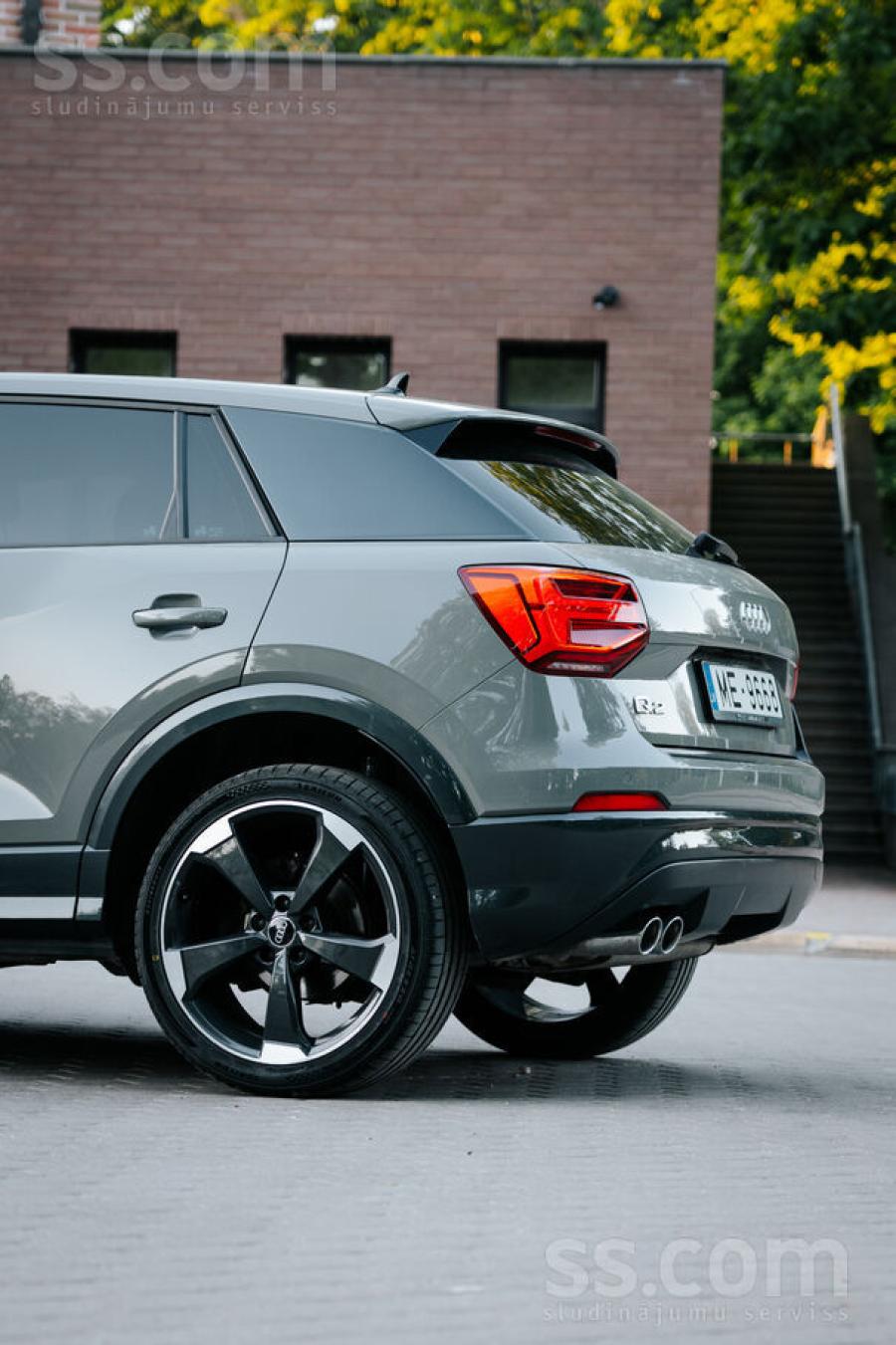 Pelēks Audi Q2 2019 Talsi, ar dzinēja tilpumu 1.50 L un nobraukumu 164 tūkst. km par 17490 €, foto 8 vietnē AUTOMOTO.COM.LV