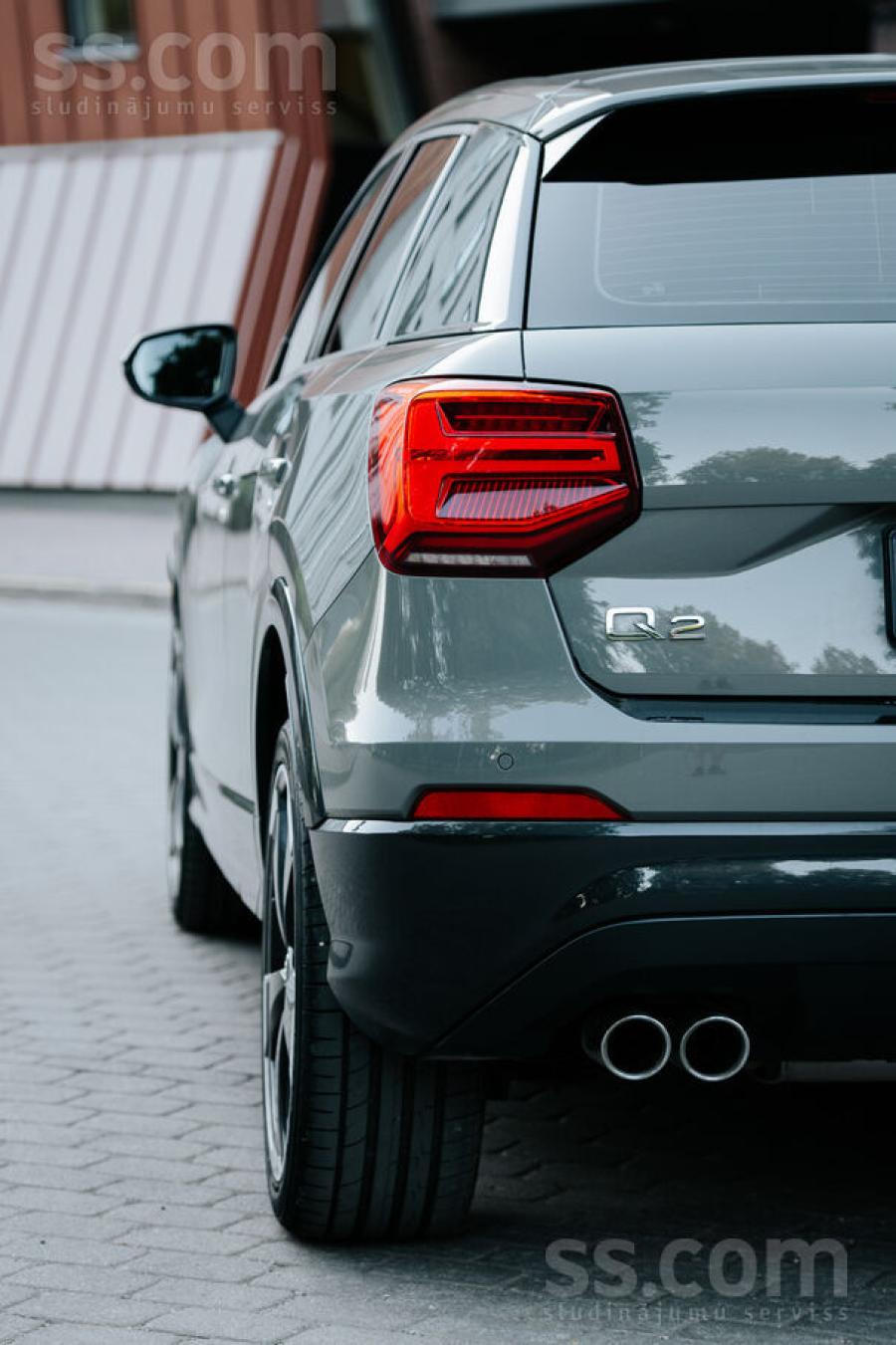 Pelēks Audi Q2 2019 Talsi, ar dzinēja tilpumu 1.50 L un nobraukumu 164 tūkst. km par 17490 €, foto 9 vietnē AUTOMOTO.COM.LV