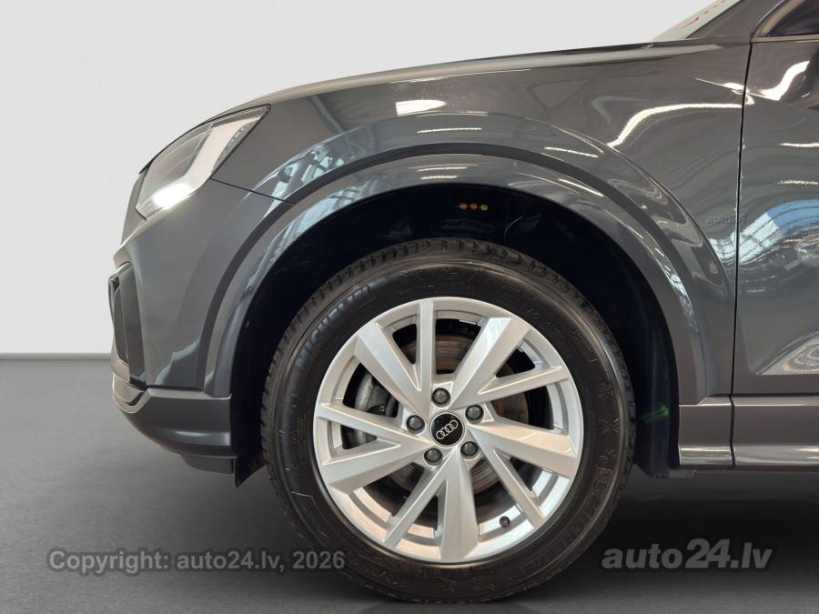 Grey Audi Q2 2025 in Tallinn, with an engine capacity of 2.00 L and mileage of 8 thousand km for 32900 €, photo 11 on AUTOMOTO.COM.LV