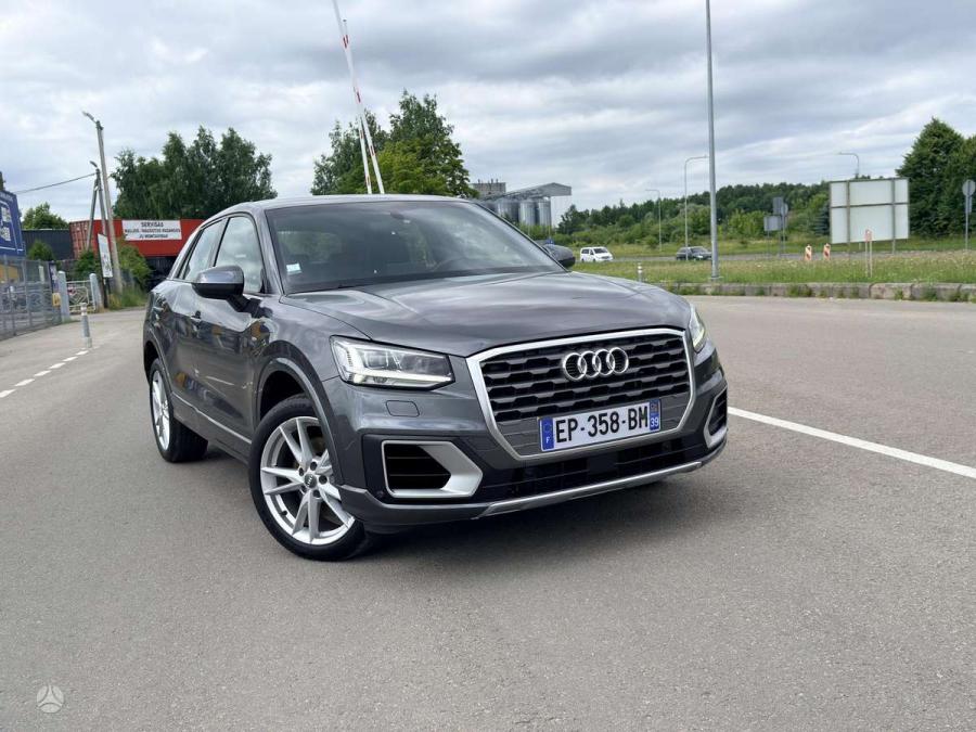 Grey Audi Q2 2017 in Panevezys, with an engine capacity of 1.60 L and mileage of 249 thousand km for 12990 €, photo 5 on AUTOMOTO.COM.LV