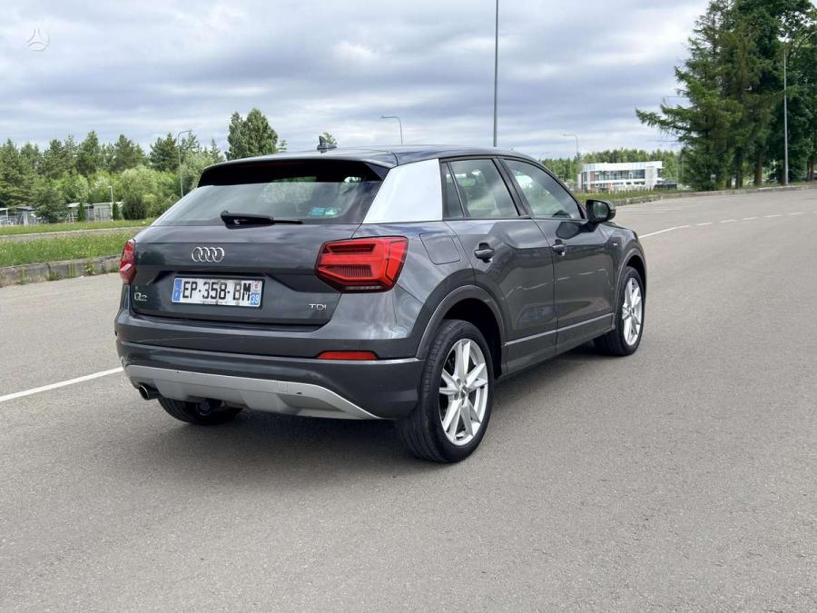 Grey Audi Q2 2017 in Panevezys, with an engine capacity of 1.60 L and mileage of 249 thousand km for 12990 €, photo 9 on AUTOMOTO.COM.LV