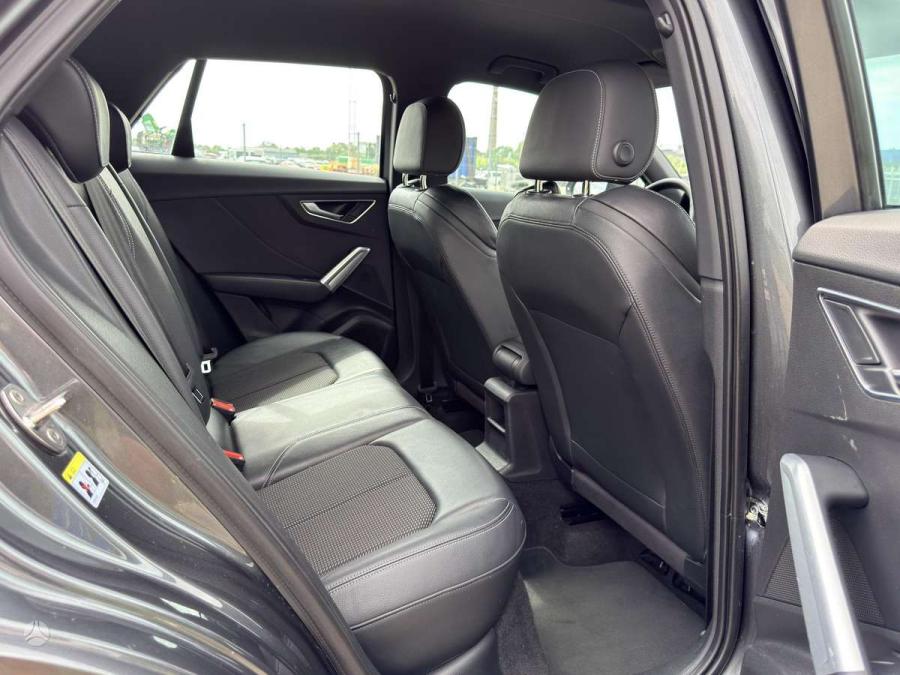 Grey Audi Q2 2017 in Panevezys, with an engine capacity of 1.60 L and mileage of 249 thousand km for 12990 €, photo 14 on AUTOMOTO.COM.LV