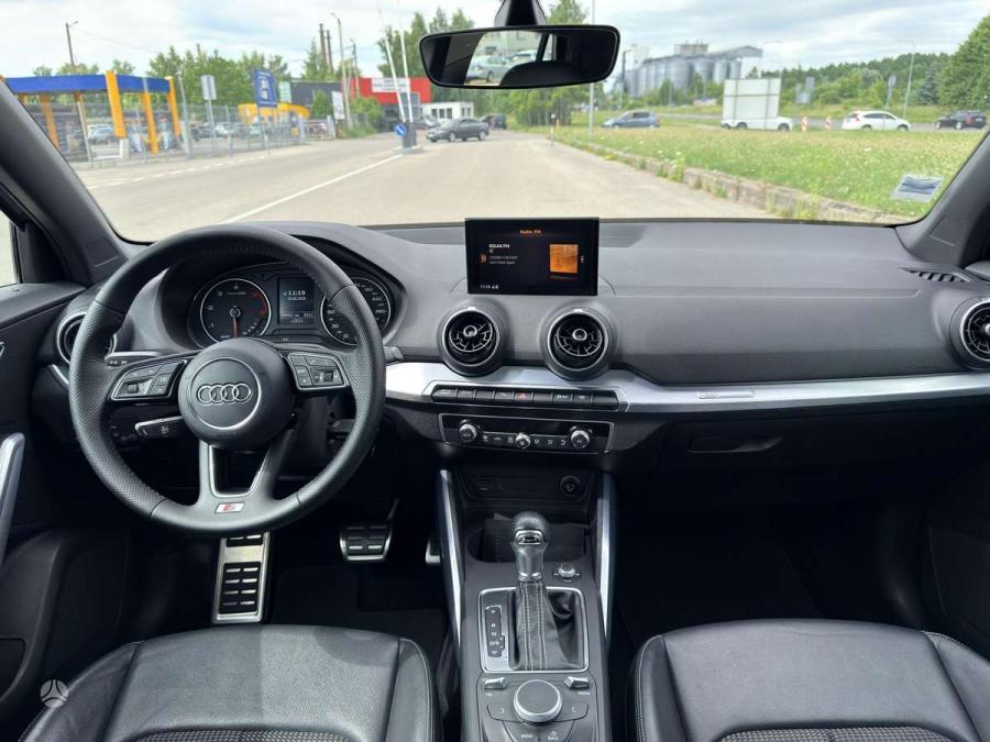 Grey Audi Q2 2017 in Panevezys, with an engine capacity of 1.60 L and mileage of 249 thousand km for 12990 €, photo 16 on AUTOMOTO.COM.LV