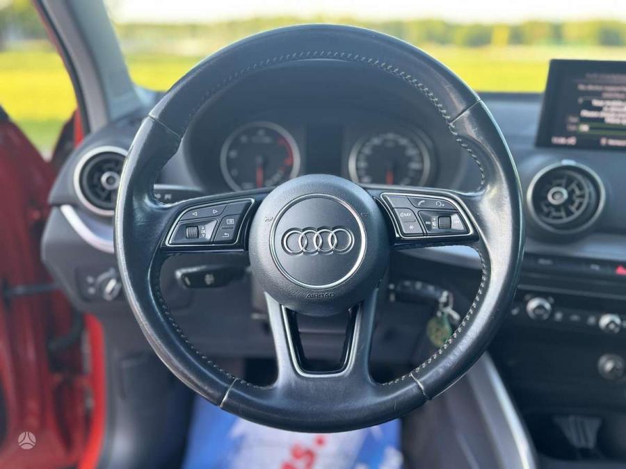 Orange Audi Q2 2017 in Kaunas, with an engine capacity of 1.60 L and mileage of 292 thousand km for 12800 €, photo 24 on AUTOMOTO.COM.LV