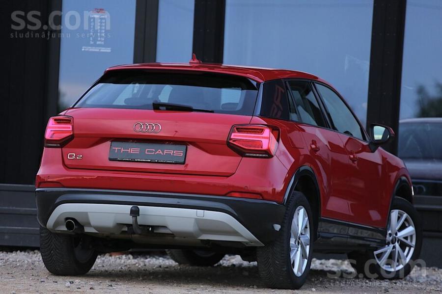 Sarkans Audi Q2 2017 Tukums, ar dzinēja tilpumu 1.60 L un nobraukumu 199 tūkst. km par 14300 €, foto 3 vietnē AUTOMOTO.COM.LV