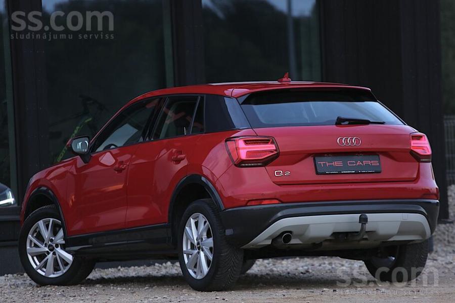 Sarkans Audi Q2 2017 Tukums, ar dzinēja tilpumu 1.60 L un nobraukumu 199 tūkst. km par 14300 €, foto 5 vietnē AUTOMOTO.COM.LV