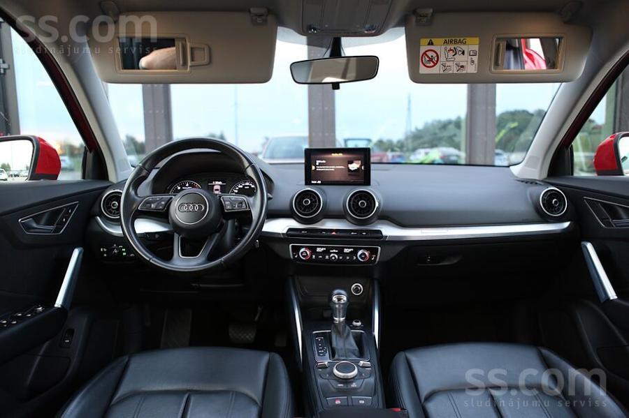 Sarkans Audi Q2 2017 Tukums, ar dzinēja tilpumu 1.60 L un nobraukumu 199 tūkst. km par 14300 €, foto 10 vietnē AUTOMOTO.COM.LV