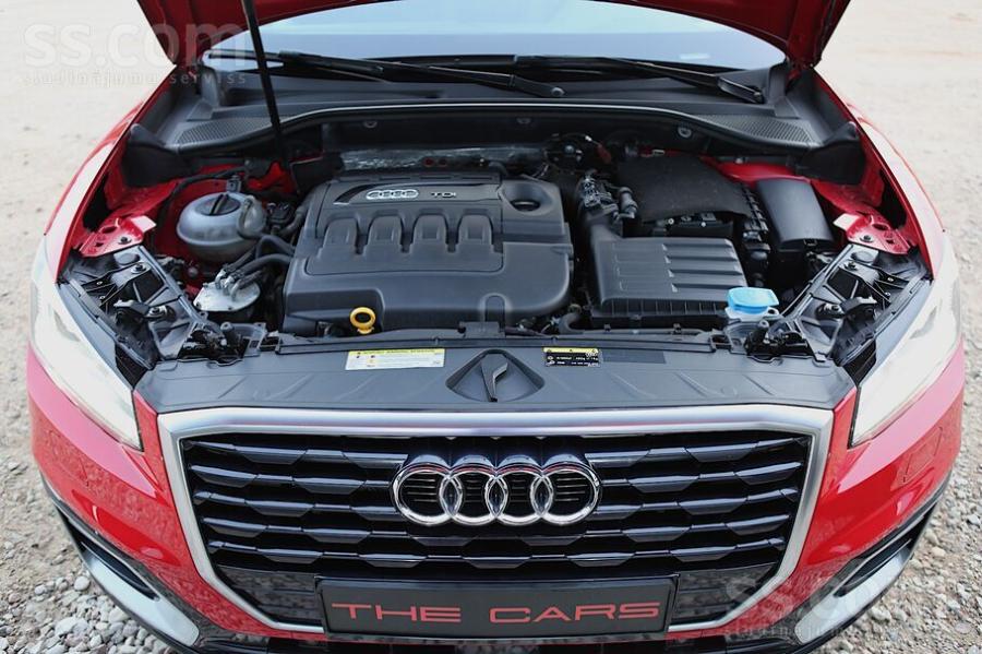 Sarkans Audi Q2 2017 Tukums, ar dzinēja tilpumu 1.60 L un nobraukumu 199 tūkst. km par 14300 €, foto 35 vietnē AUTOMOTO.COM.LV