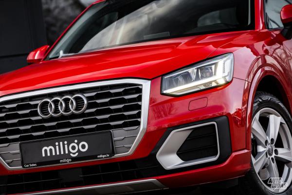 Red Audi Q2 2019 in Jelgava, with an engine capacity of 1.00 L and mileage of 309 thousand km for 9800 €, photo 3 on AUTOMOTO.COM.LV