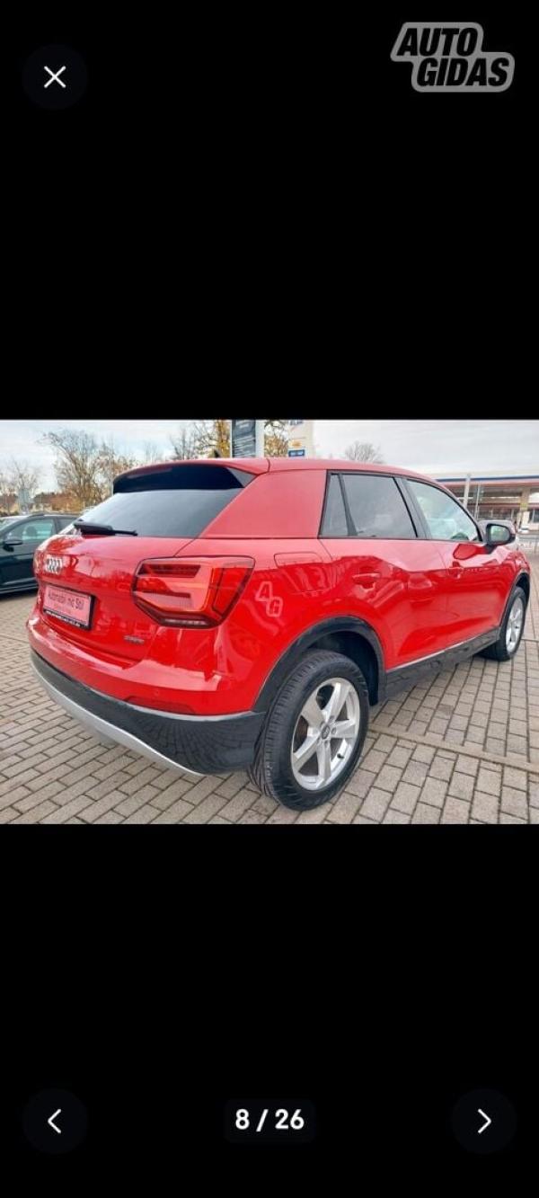 Sarkans Audi Q2 2019 Kauņa, ar dzinēja tilpumu 2.00 L un nobraukumu 65 tūkst. km par 18000 €, foto 4 vietnē AUTOMOTO.COM.LV