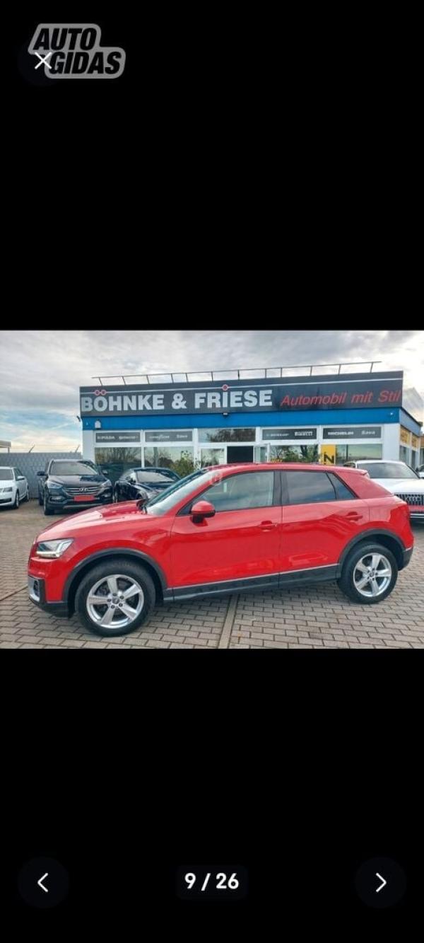 Sarkans Audi Q2 2019 Kauņa, ar dzinēja tilpumu 2.00 L un nobraukumu 65 tūkst. km par 18000 €, foto 5 vietnē AUTOMOTO.COM.LV