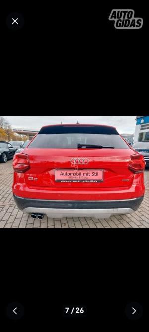 Red Audi Q2 2019 in Kaunas, with an engine capacity of 2.00 L and mileage of 65 thousand km for 18000 €, photo 8 on AUTOMOTO.COM.LV