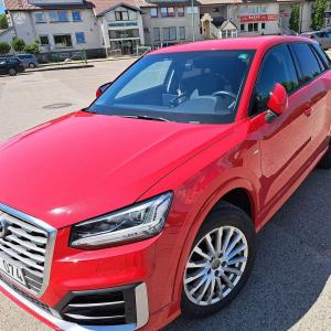 Red Audi Q2 2020 in Klaipeda, with an engine capacity of 1.60 L and mileage of 98 thousand km for 17200 €, photo  on AUTOMOTO.COM.LV