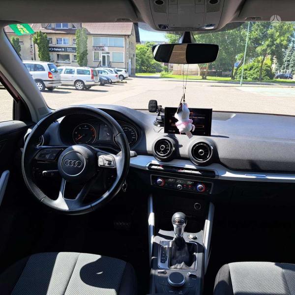 Red Audi Q2 2020 in Klaipeda, with an engine capacity of 1.60 L and mileage of 98 thousand km for 17200 €, photo 5 on AUTOMOTO.COM.LV
