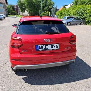 Red Audi Q2 2020 in Klaipeda, with an engine capacity of 1.60 L and mileage of 98 thousand km for 17200 €, photo 9 on AUTOMOTO.COM.LV