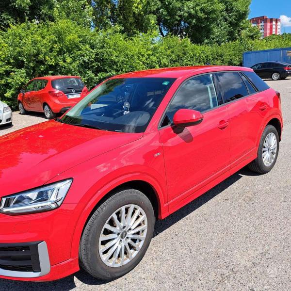 Red Audi Q2 2020 in Klaipeda, with an engine capacity of 1.60 L and mileage of 98 thousand km for 17200 €, photo 9 on AUTOMOTO.COM.LV