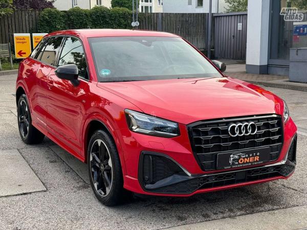 Red Audi Q2 2024 in Kaunas, with an engine capacity of 1.50 L and mileage of 18 thousand km for 32082 €, photo 2 on AUTOMOTO.COM.LV