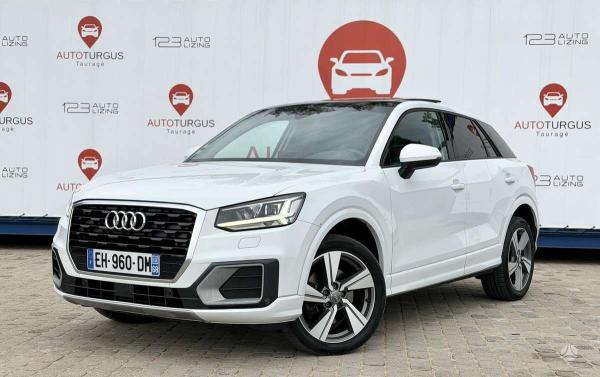 White Audi Q2 2016 in Taurage, with an engine capacity of 1.60 L and mileage of 158 thousand km for 11800 €, photo 1 on AUTOMOTO.COM.LV