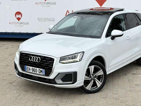White Audi Q2 2016 in Taurage, with an engine capacity of 1.60 L and mileage of 158 thousand km for 11800 €, photo 2 on AUTOMOTO.COM.LV