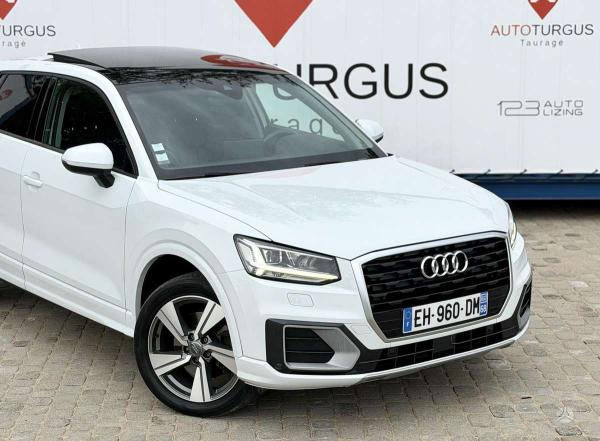 White Audi Q2 2016 in Taurage, with an engine capacity of 1.60 L and mileage of 158 thousand km for 11800 €, photo 4 on AUTOMOTO.COM.LV