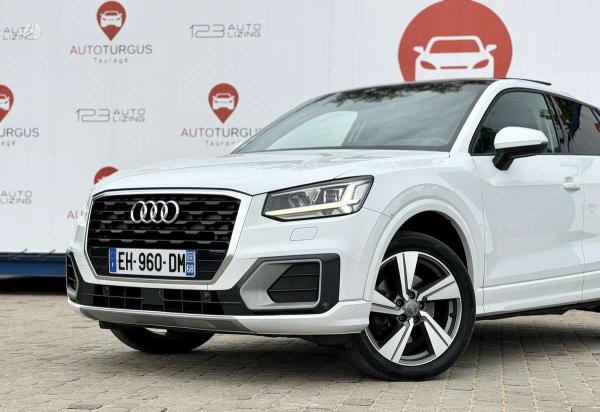 White Audi Q2 2016 in Taurage, with an engine capacity of 1.60 L and mileage of 158 thousand km for 11800 €, photo 9 on AUTOMOTO.COM.LV
