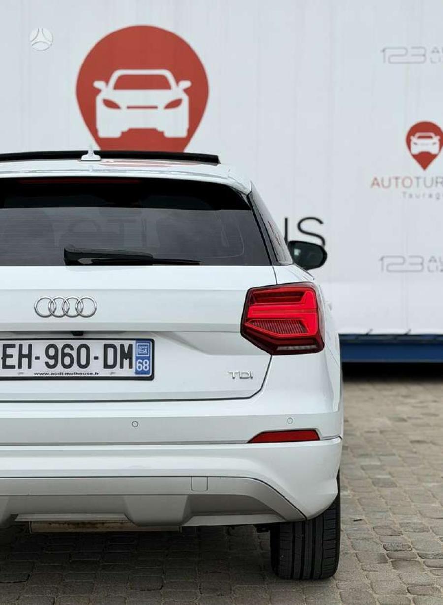 Balts Audi Q2 2016 Tauragė, ar dzinēja tilpumu 1.60 L un nobraukumu 158 tūkst. km par 11800 €, foto 25 vietnē AUTOMOTO.COM.LV